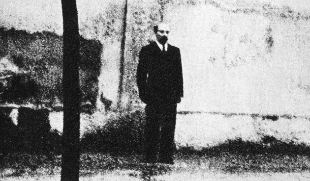 Roberto Farinacci con Mussolini ad un convegno agrario a Cremona