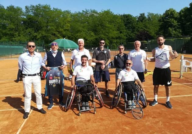 Cremona Tennis in carrozzina:perfetta integrazione tra Baldesio e Vanoli Basket