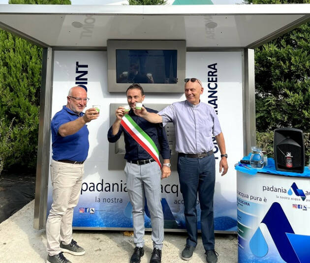 Cella Dati, Padania Acque S.p.A.: Inaugurata Fonte Arancera Cella Dati, Padania Acque S.p.A.: Inaugurata Fonte Arancera