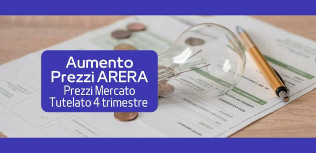 Ennesimo aumento dei prezzi dell'energia per il mercato tutelato! Ennesimo aumento dei prezzi dell'energia per il mercato tutelato!