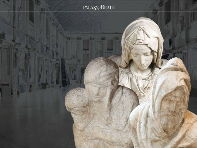 LE TRE PIETÀ DI MICHELANGELO. TRE CALCHI STORICI PER LA SALA DELLE CARIATIDI
