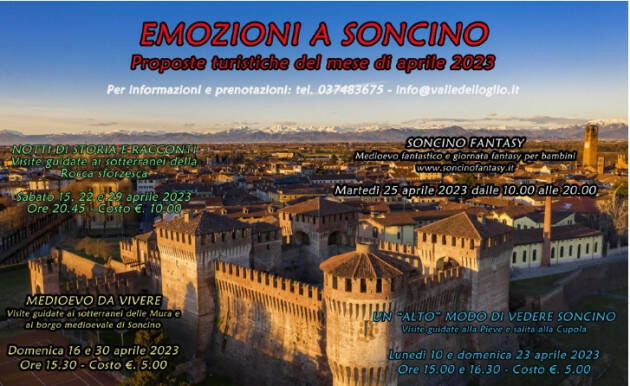 Emozioni a Soncino aprile 2023