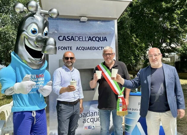 Padania Acque : Inaugurata Fonte Aquaeductus, la casa dell’acqua di ...