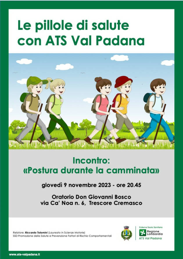 LE PILLOLE DI SALUTE DI ATS VAL PADANA