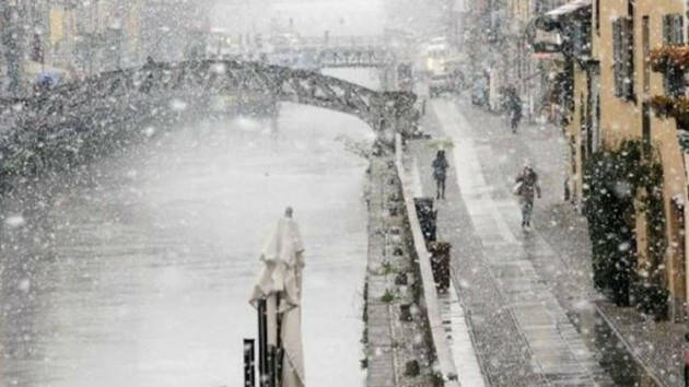 (MI) Edizioni Meravigli Ormai, in pianura, la neve la vediamo nelle ...