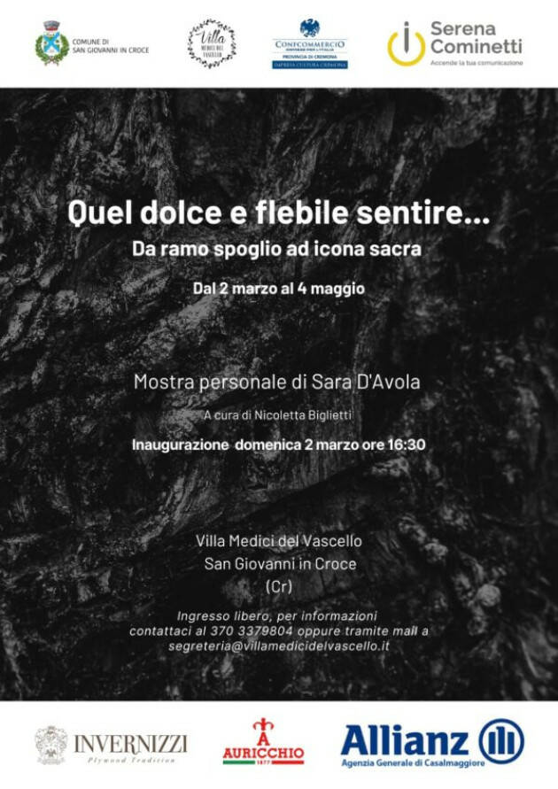 Villa Medici del Vascello Quel dolce e flebile sentire… Da ramo spoglio ...