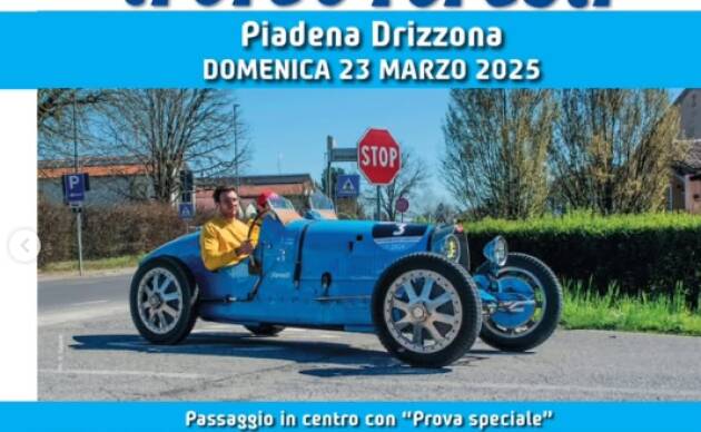 Piadena Il paese sarà attraversato dalle auto storiche
