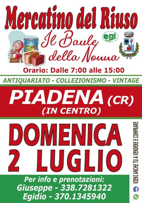 Piadena Due inizaitive da non perdere